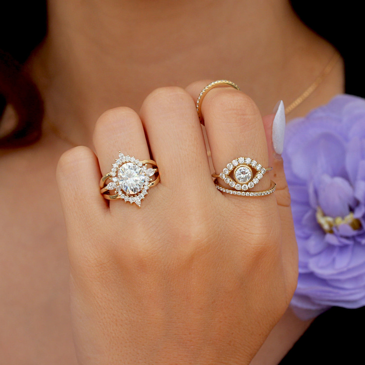 Diamond Ring Guard Engagement Ring Enhance Jordan Armour ...