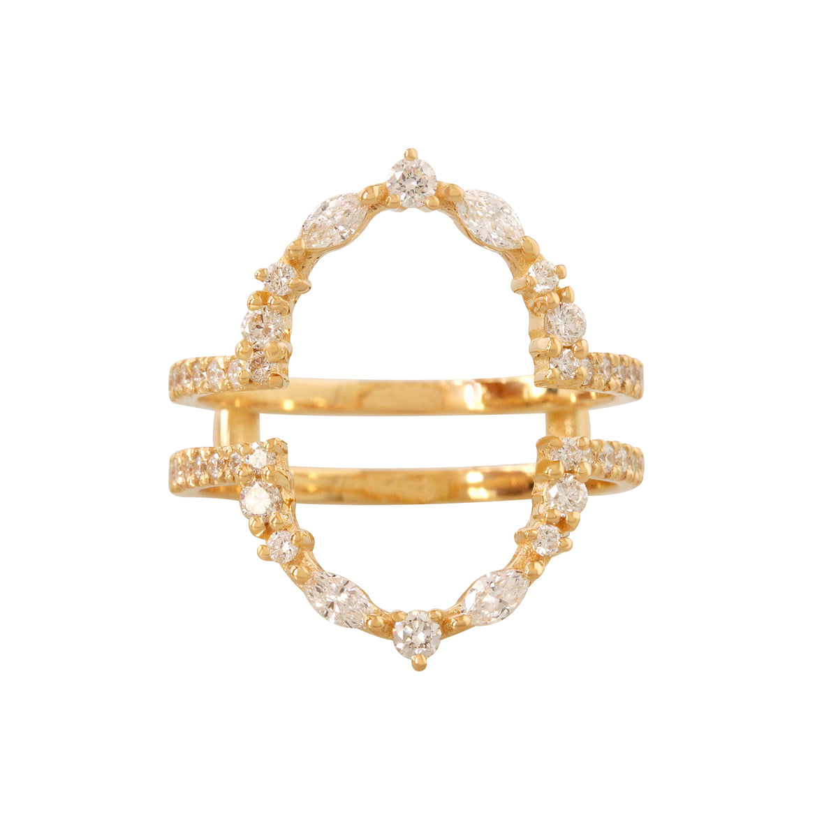 Diamond Ring Guard Nesting Ring Wrap Enhancer Charlotte ...