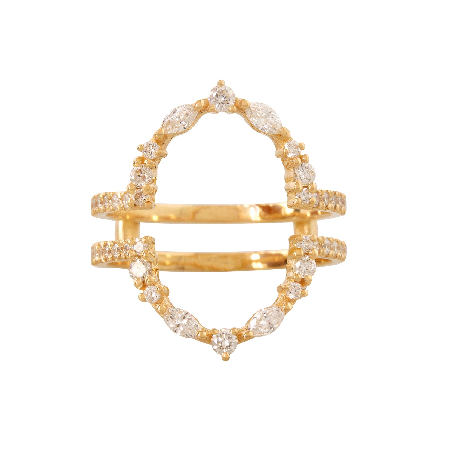 Diamond Ring Guard Nesting Ring Wrap Enhancer Charlotte ...