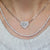 Lady Heart Diamond Double Halo Necklace ♥ – sillyshinydiamonds