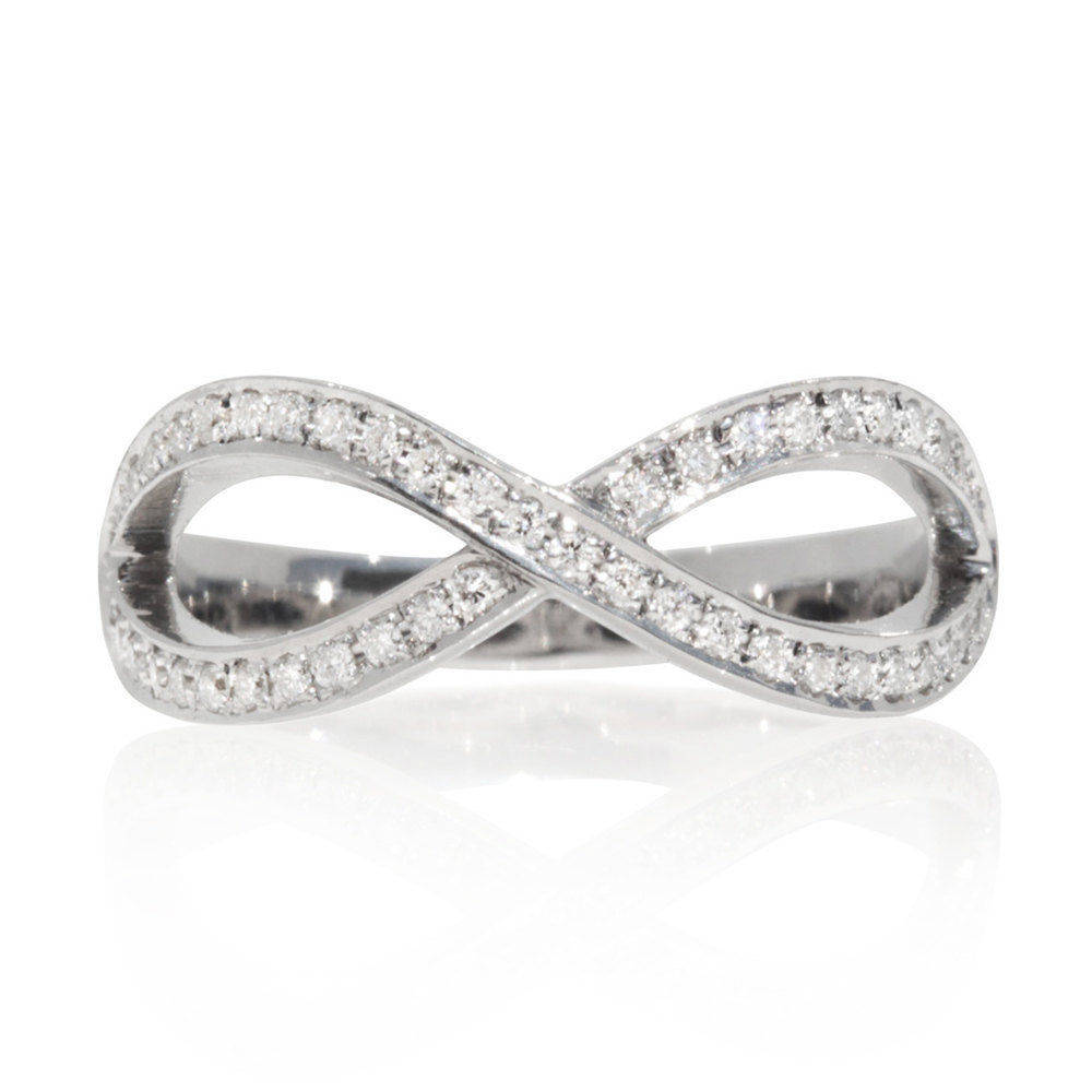 Infinity Symbol Diamond Unique Wedding Ring – sillyshinydiamonds