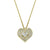 Lady Heart Diamond Double Halo Necklace ♥ – sillyshinydiamonds